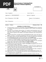 Lab Technician Exam Questions Set 1 | PDF | Medical Specialties ...