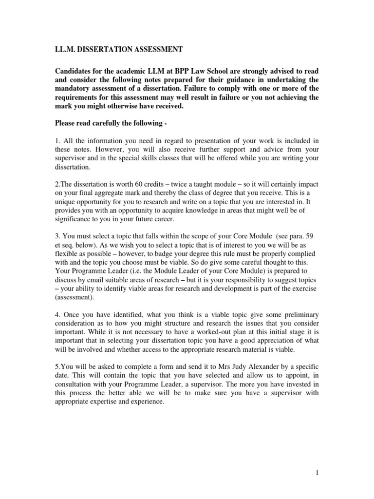 LLM Dissertation Assessment Final Sep 2023-1 | PDF | Thesis | Plagiarism
