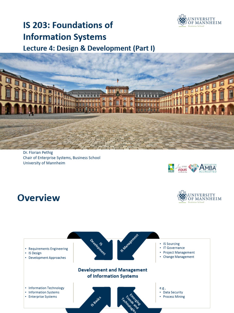 IS - 203 - 04 - Design A Development - Part1 | PDF | Focus Group | Feasibility Study