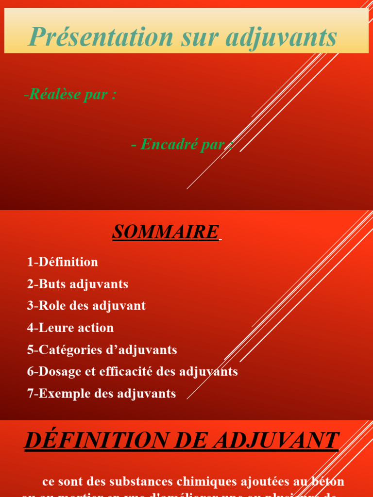 Guide complet sur les adjuvants de béton | PDF | Béton | Matériaux
