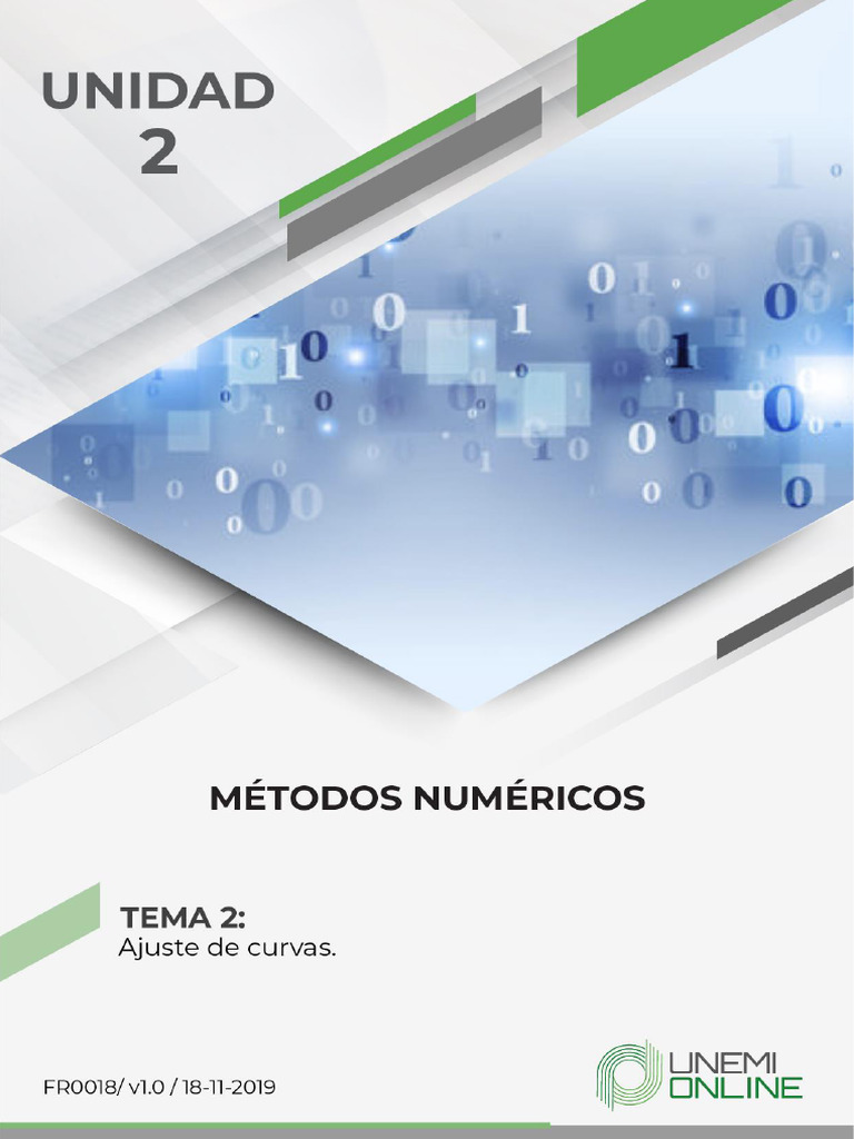 Ajuste de Curvas: Mínimos Cuadrados | PDF | Mínimos cuadrados ...