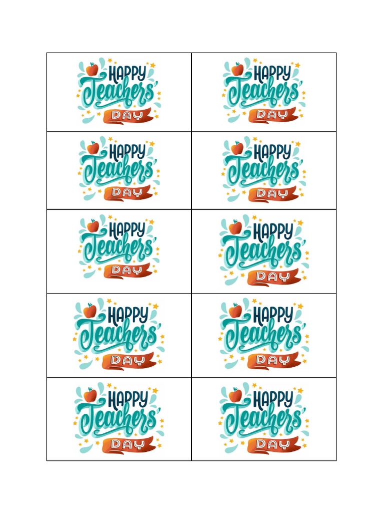 Día del maestro | PDF