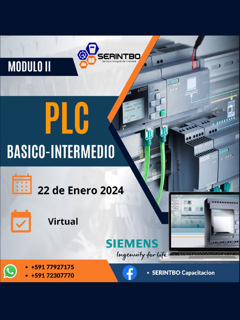 PLC Virtual Semipresencial 2024 | PDF | Informática | Ingeniería