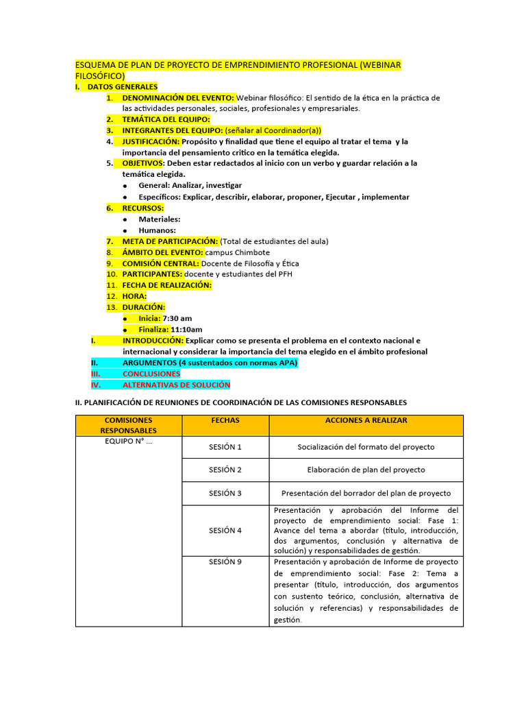 Esquema Filosofia | PDF