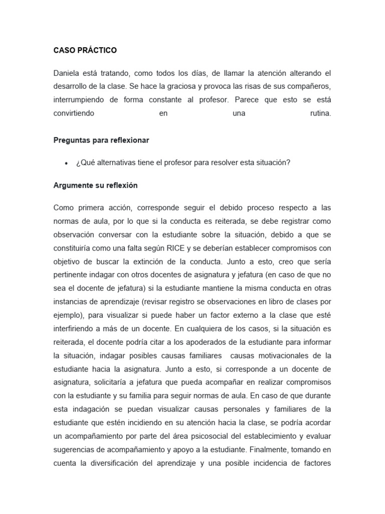 Rodríguez Leandra Prueba Práctica M1 | PDF | Maestros | Aprendizaje