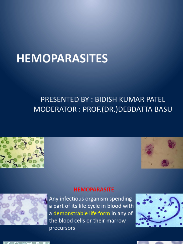 HEMOPARASITES | Download Free PDF | Malaria | Plasmodium
