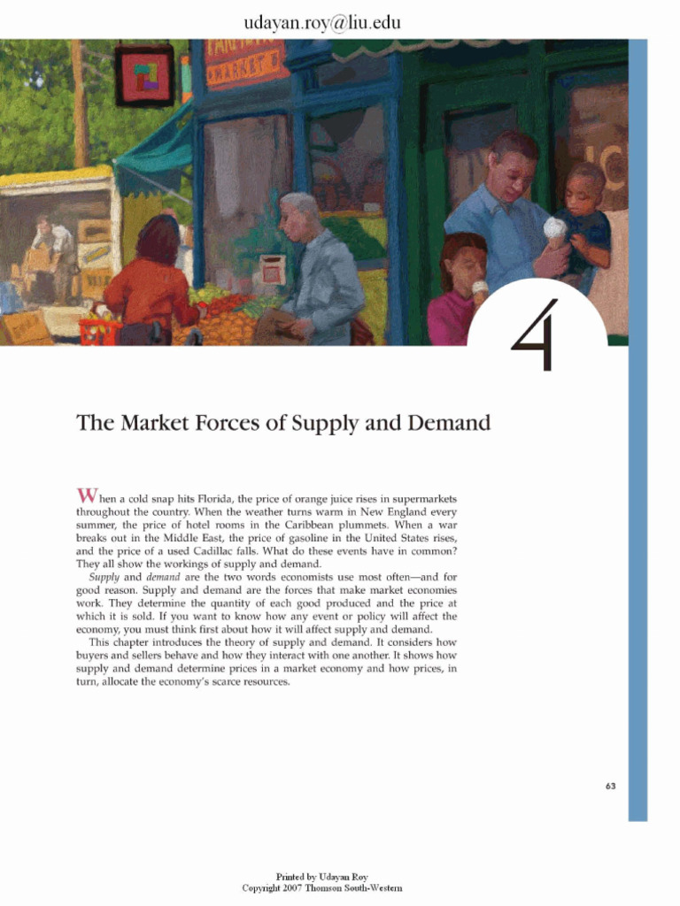 Market Forces Demand & Supply | PDF | Demand | Demand Curve