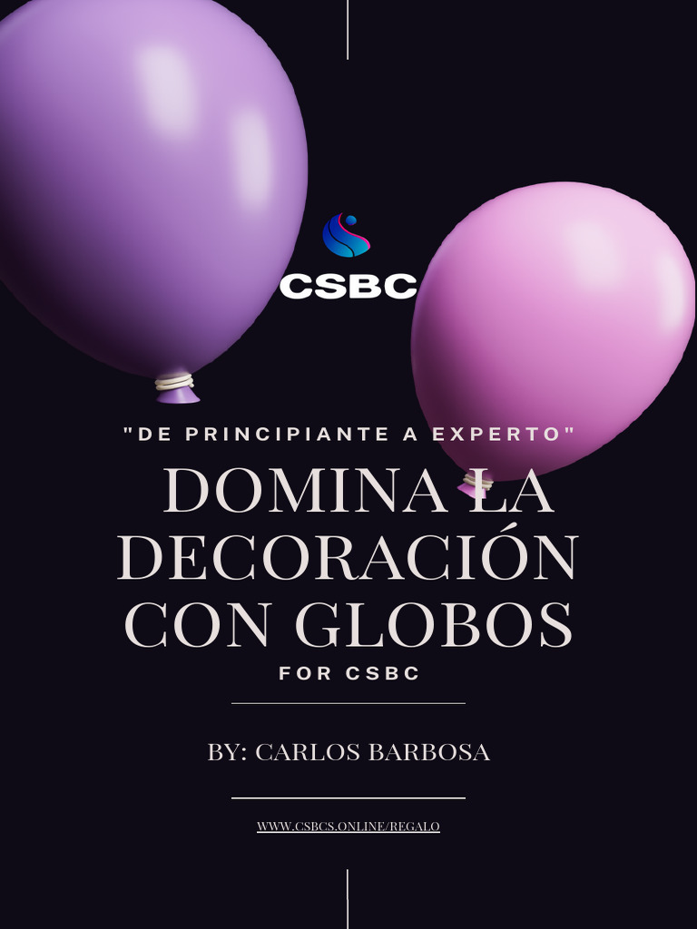 E-Book Decoracion de Globos | PDF | Red mundial | Internet y web