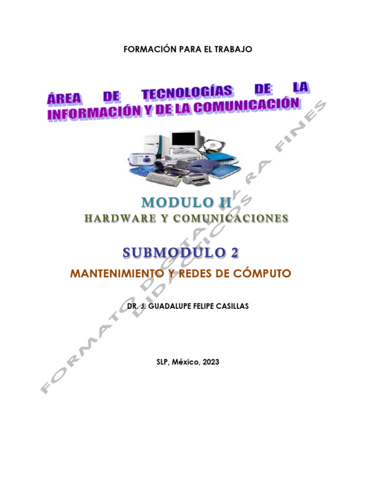 Modulo II Submodulo II | PDF | Hardware de la computadora | Ventana (informática)