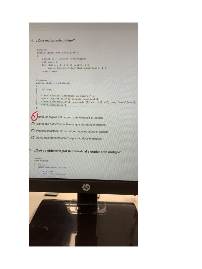 preguntas de examen Programacion A bien respondidas | PDF
