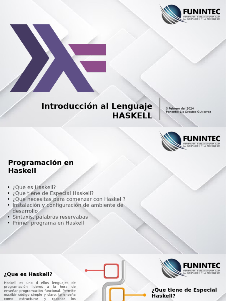 HASKELL | Descargar gratis PDF | Programación de computadoras | Distribución de Linux