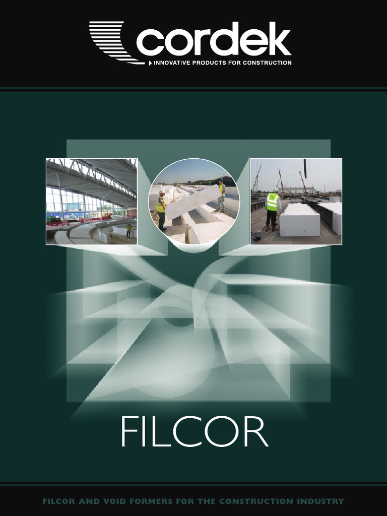 Filcor Brochure Oct 2006 | PDF | Bending | Concrete