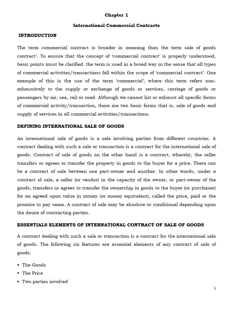 International Commercial Law | PDF | Business | Business Law