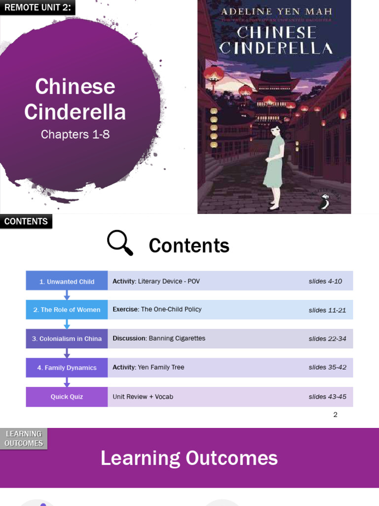 Unit 2 - Chinese Cinderella Ch.1-8 | PDF | Opium