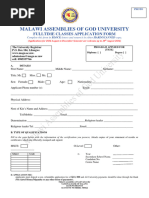 1 Application Form - Education - 2026 | PDF | Payments