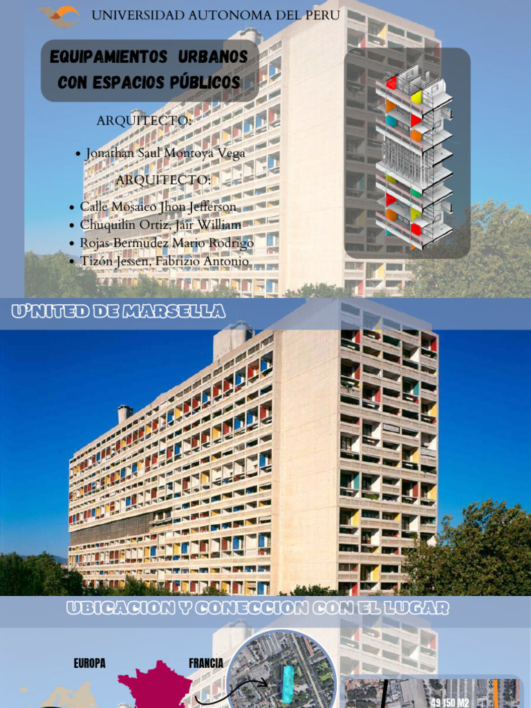 United Habitacional de Marsella-Comprimido | PDF | edificio | Zonificación