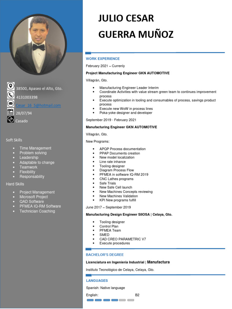 CV JCG | PDF | Computing | Engineering