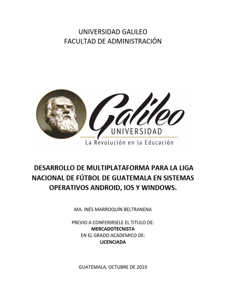 TESIS Ines Marroquin | PDF | Aplicación movil | Software de la aplicacion