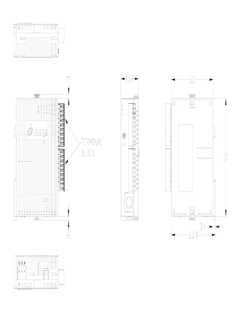 Esquematico PLC DVP14SS2 | PDF