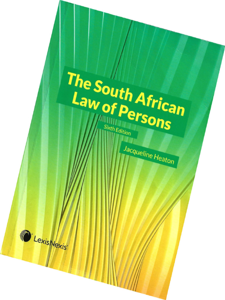 Law of Person 6th Edition Searchable | PDF | Domicile (Law) | Constitution