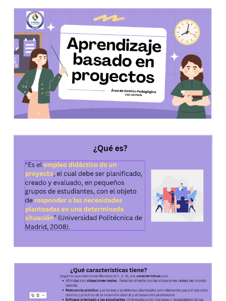 ABPro - Aprendizaje Basado en Proyectos | PDF