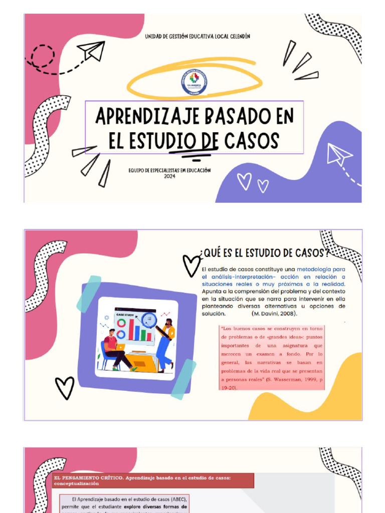 ABEC - Aprendizaje Basado en Estudio de Casos | PDF