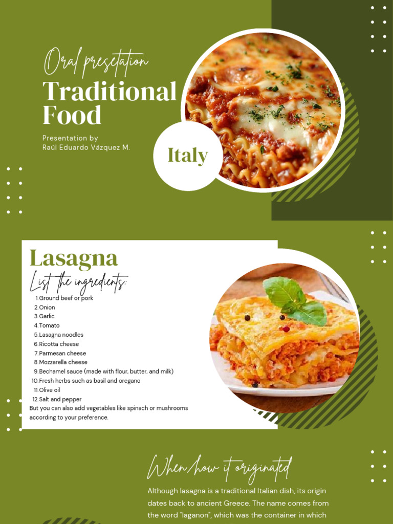 Food Presentation | PDF | European Cuisine | Foods