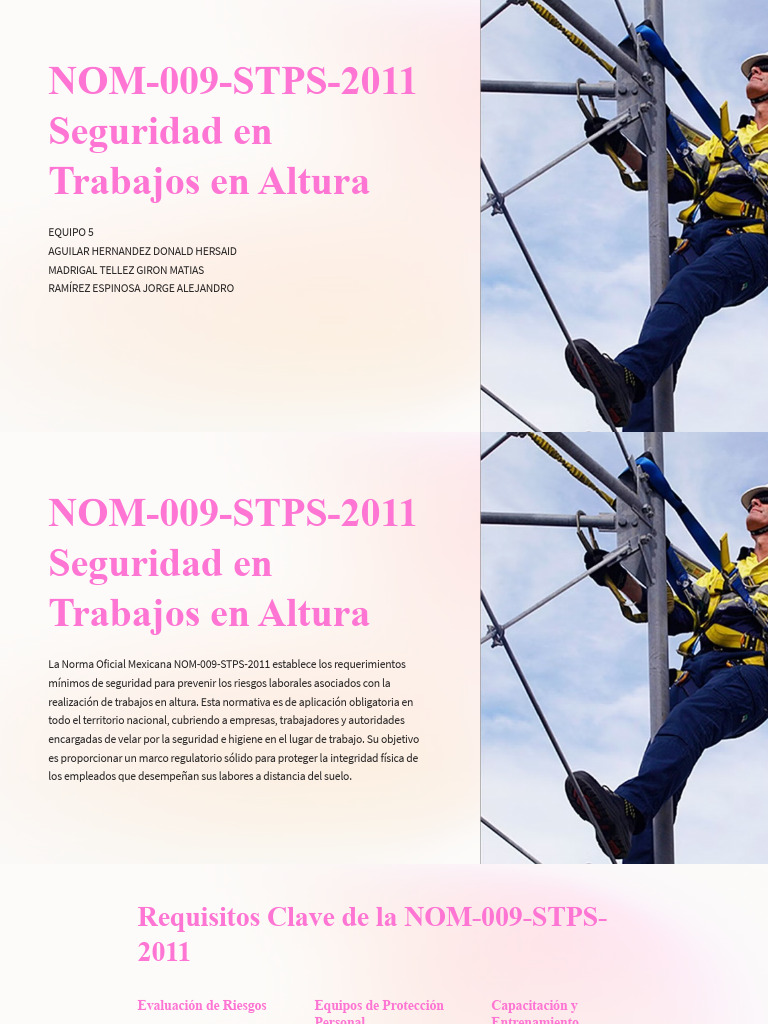 Nom-009-Stps-2011, Nom-033-Stps-2015 | PDF | La seguridad informática ...