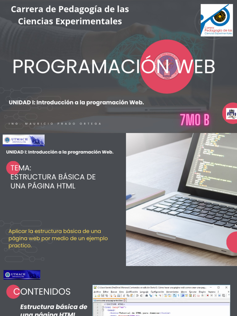Clase 3 Prog. Web | PDF | HTML | Informática