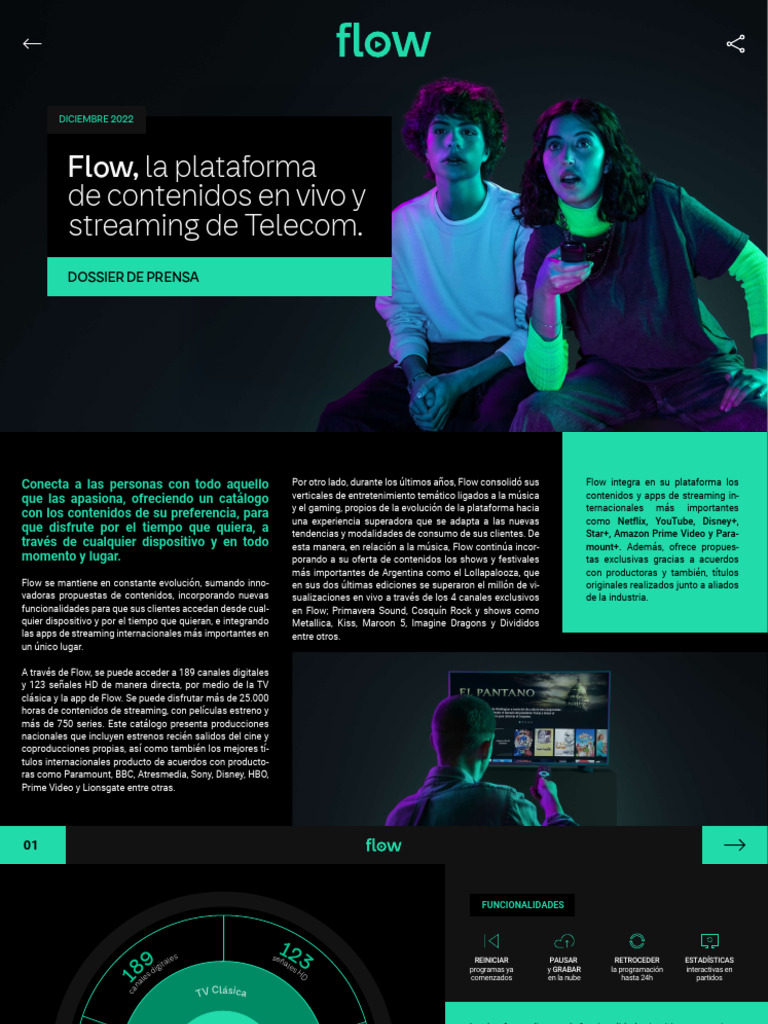 Brochure Flow | PDF | Streaming Media | Netflix