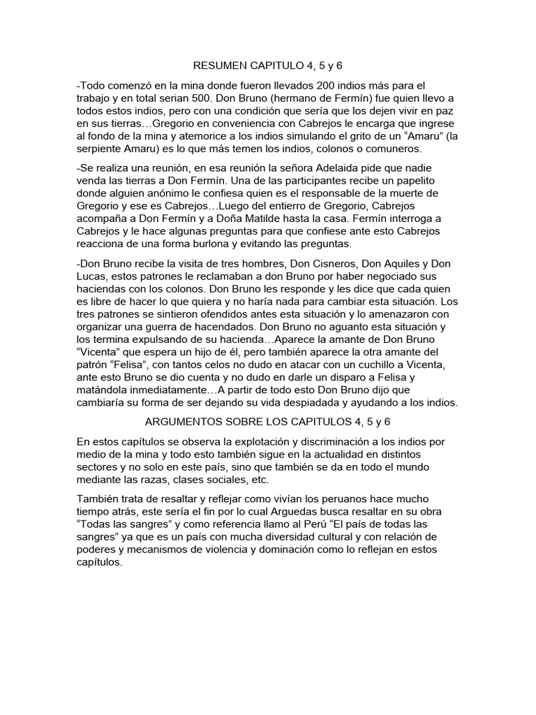 Resumen Capitulo 4, 5 y 6 | PDF