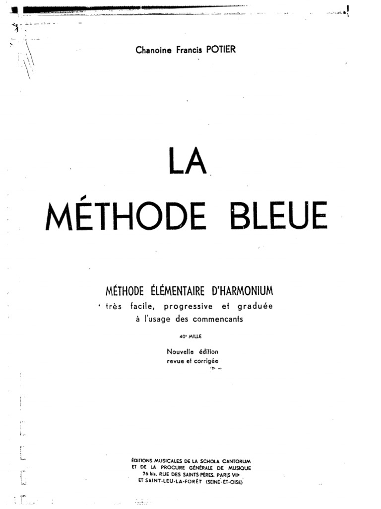 Méthode Bleue Piano | PDF