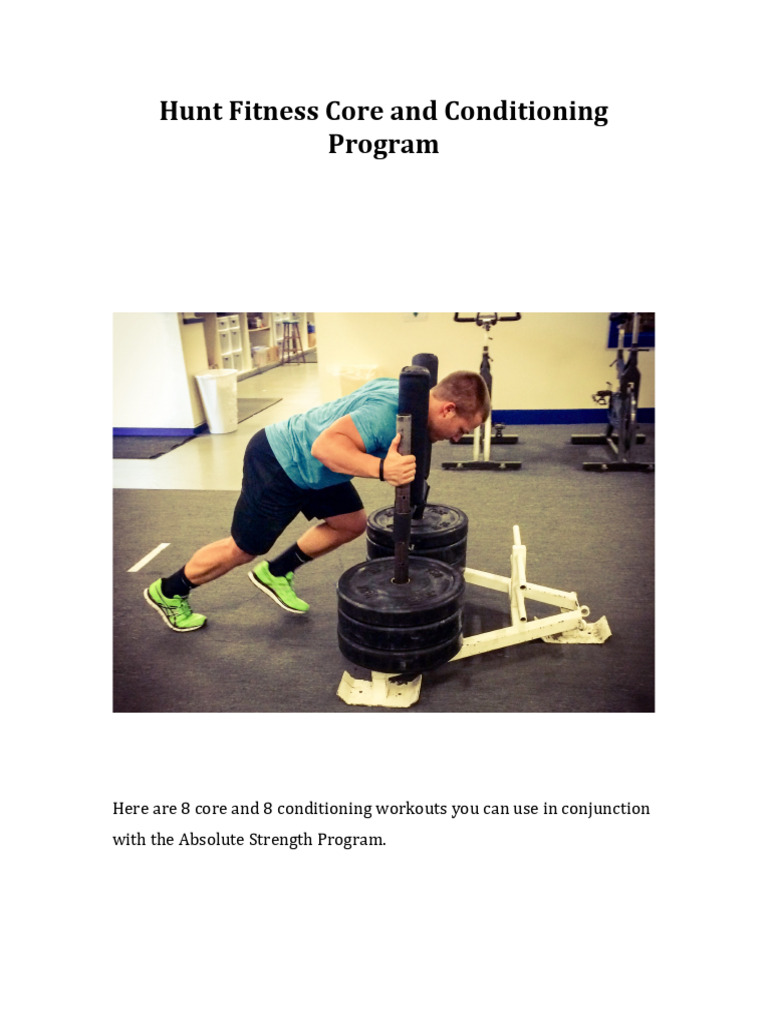Bonus - Core and Conditioning Program | PDF