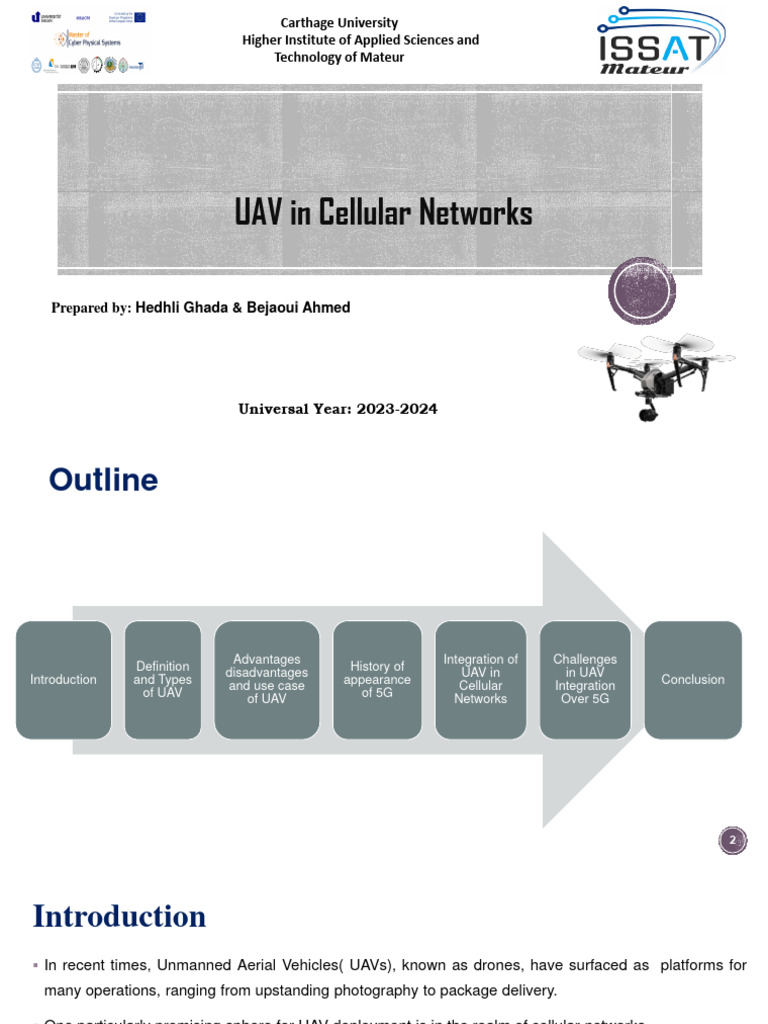 UAV-project | PDF | Unmanned Aerial Vehicle | Computer Network