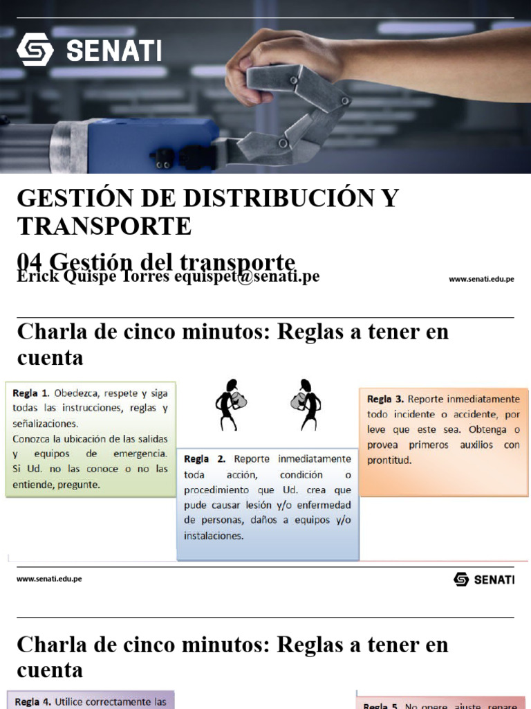 04-I Gestion de Transporte | PDF | Transporte | Boeing