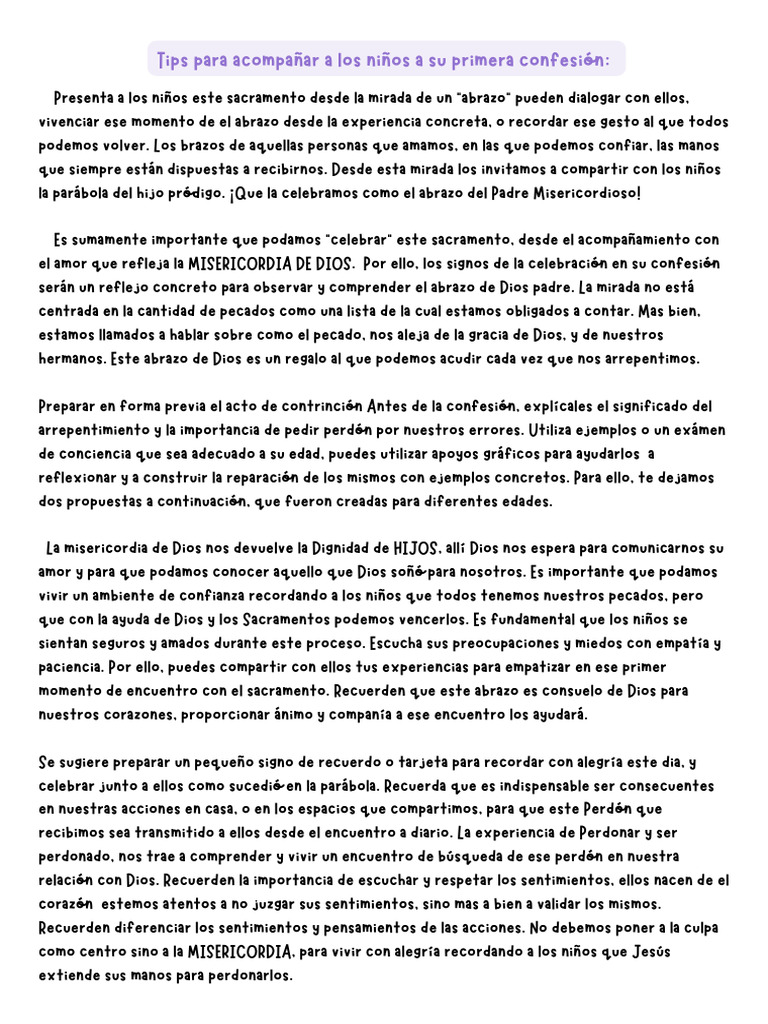 Examen de Conciencia | PDF | Perdón | Pecado