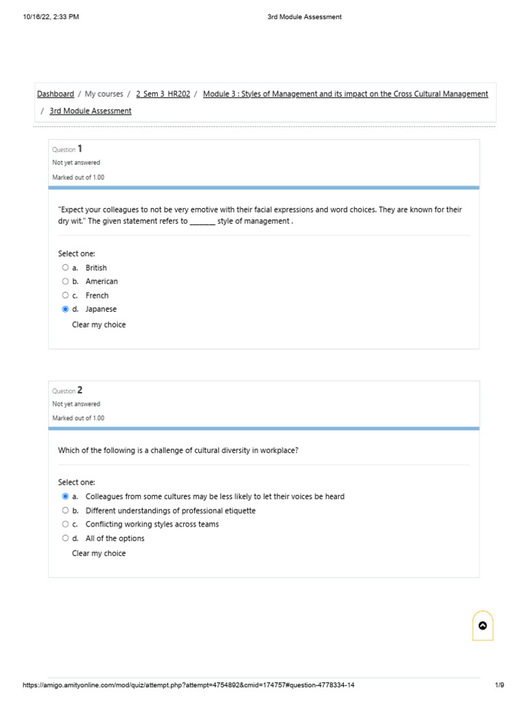 3rd Module Assessment CCM | PDF | Social Psychology | Cognition