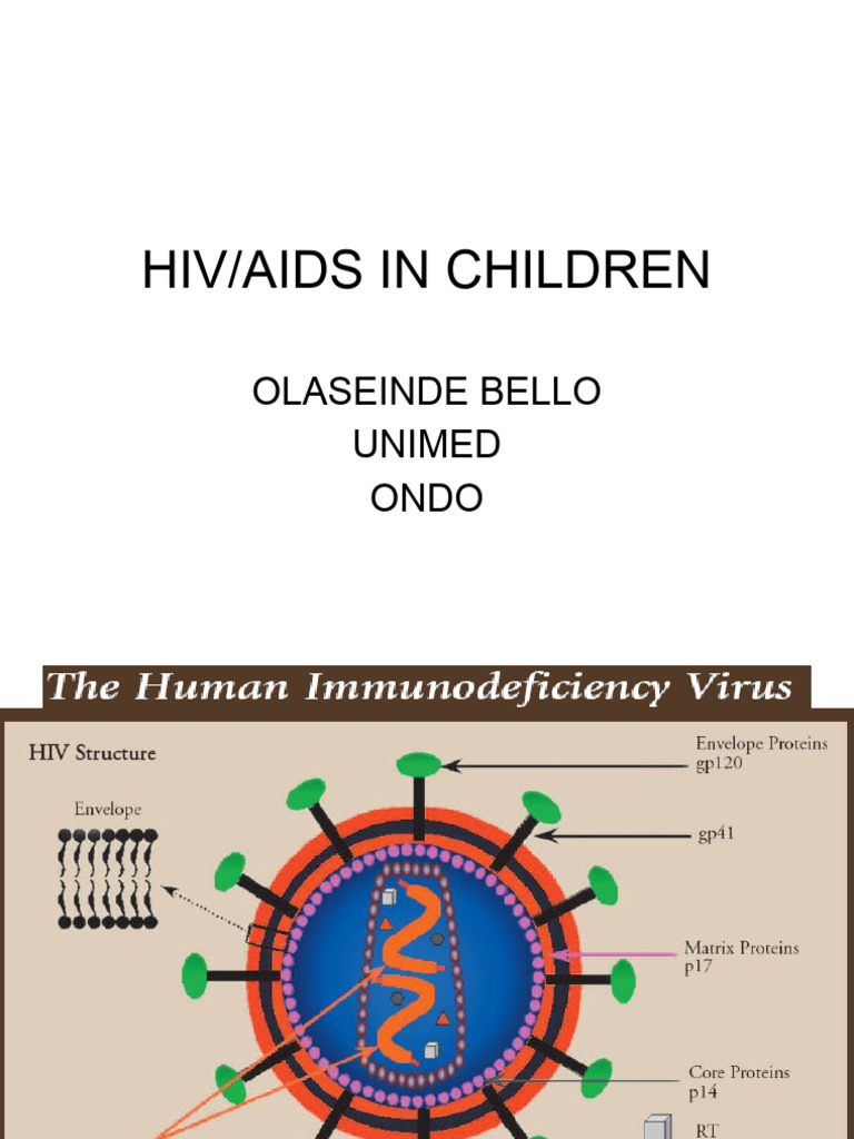 Hiv in Children | PDF | Diagnosis Of Hiv/Aids | Hiv/Aids