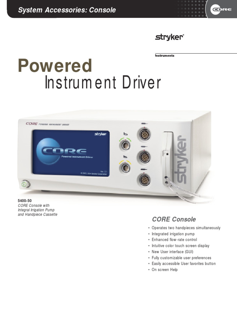 CORE Console Brochure | PDF | Software | Computing