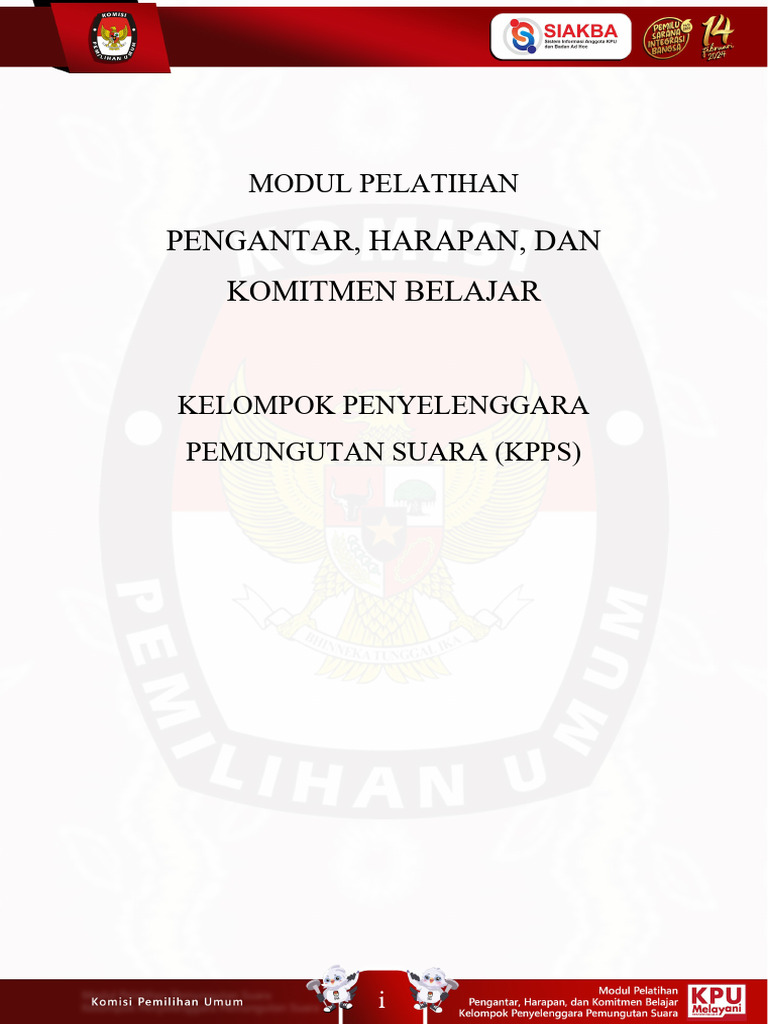 Buku Panduan Kpps | PDF | Karier & Perkembangan