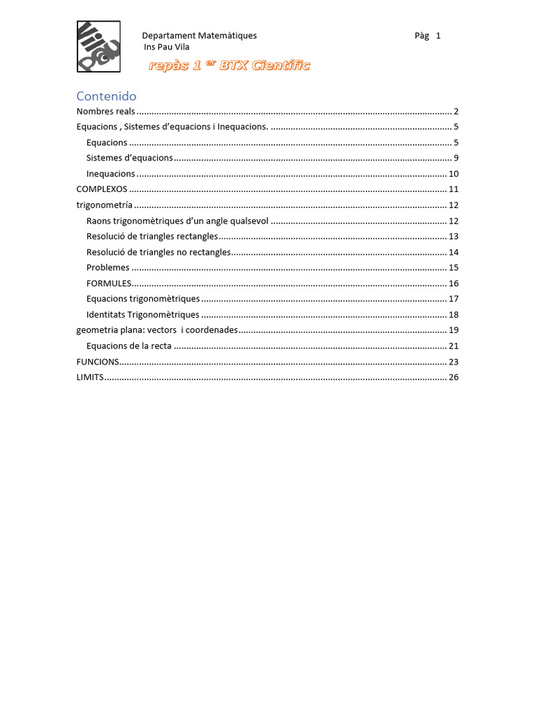 21 - 22 Dossier Pendents 1BTX CIENTIFIC - v1 | PDF