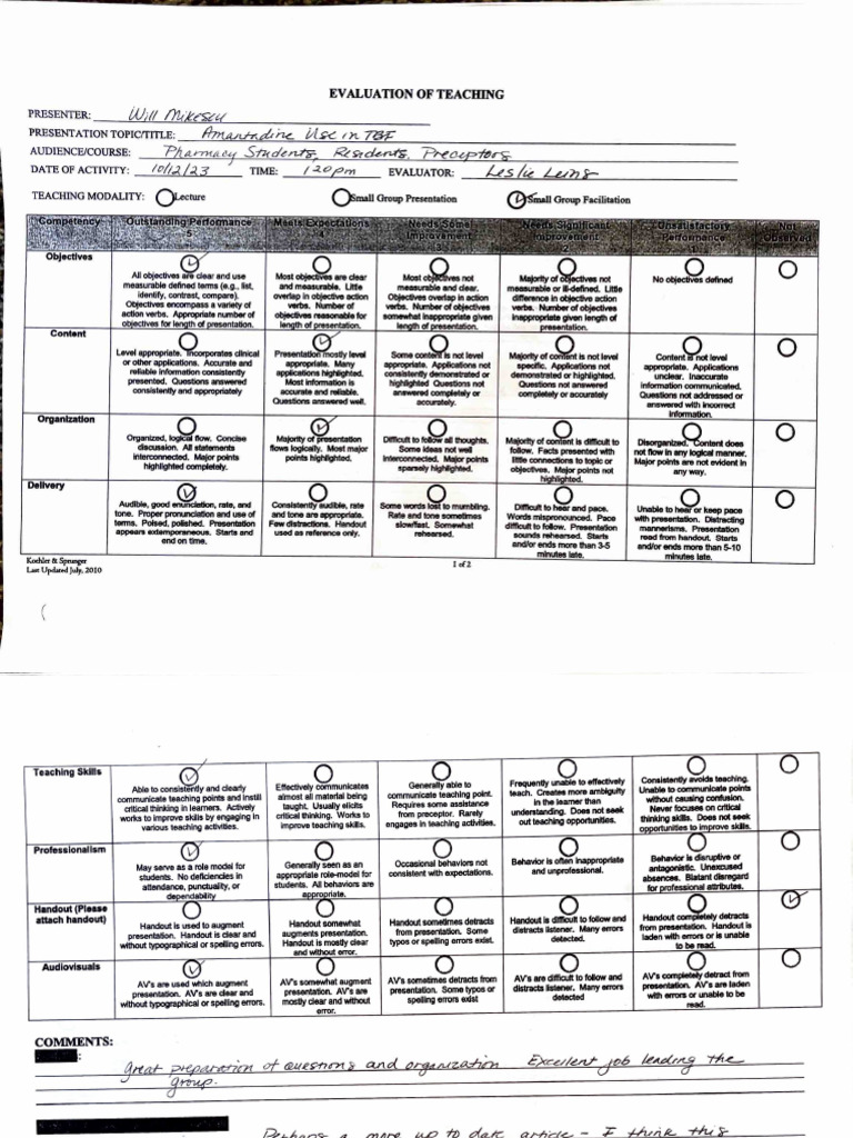 amantadine preceptor evals | PDF | Syntax | Language Mechanics amantadine preceptor evals | PDF | Syntax | Language Mechanics
