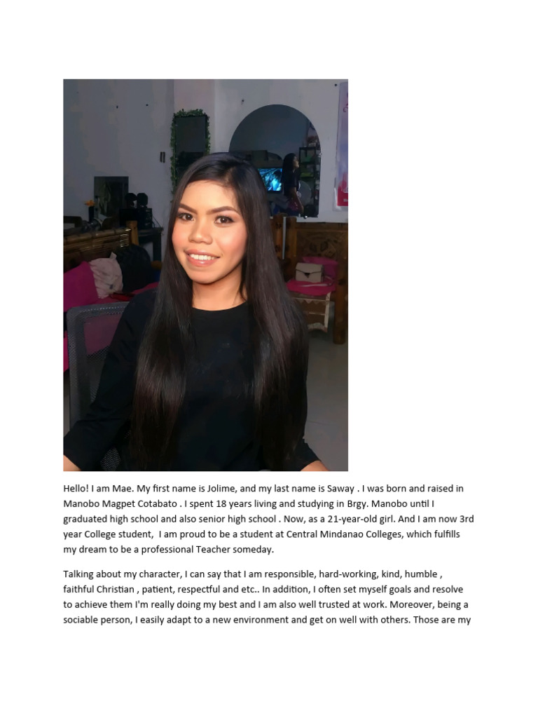 Introducing Myself | PDF