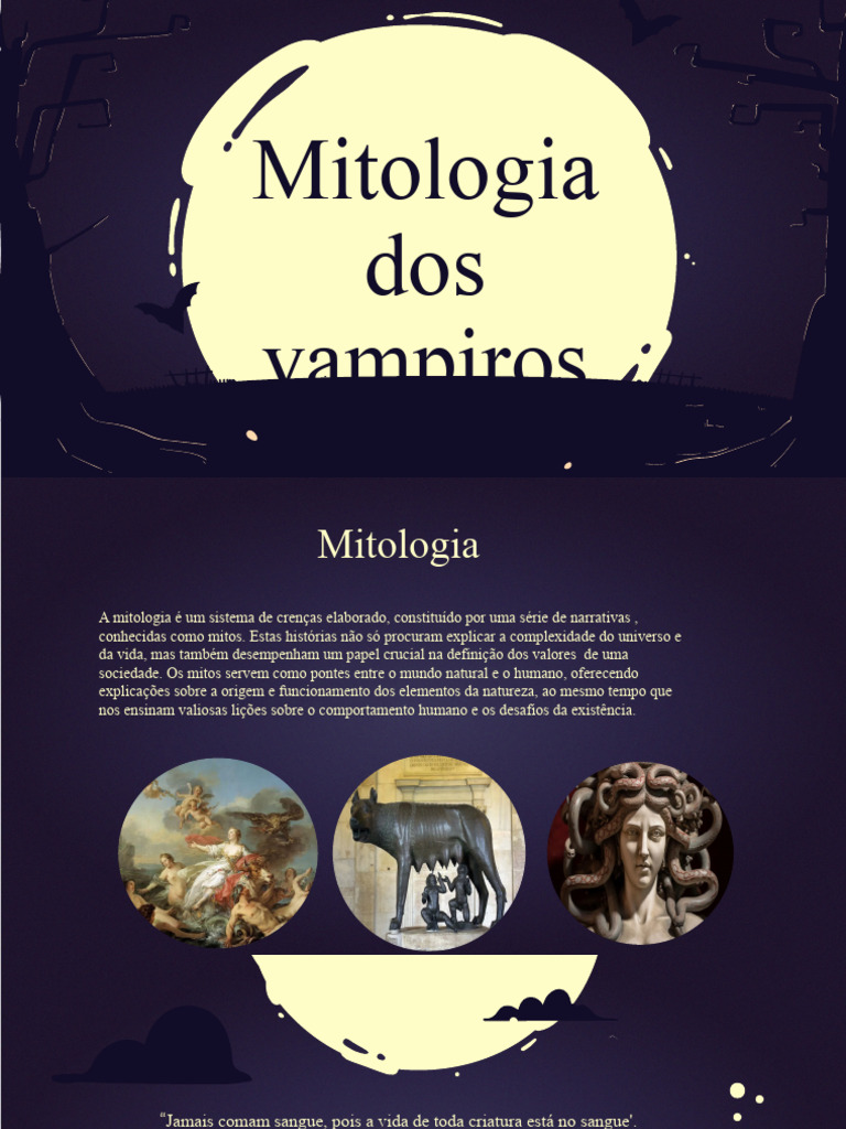 Evolução do Mito dos Vampiros | PDF | Vampiros | Drácula