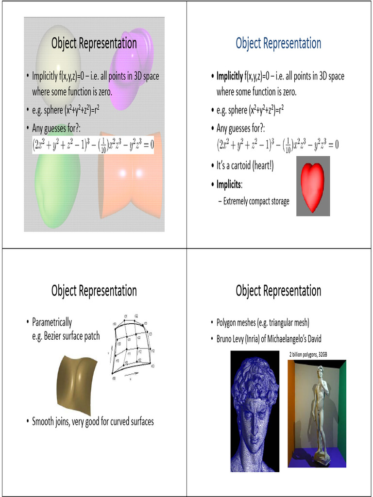 Object Representation and Ray Tracing | Download Free PDF | Rendering (Computer Graphics) | Shader