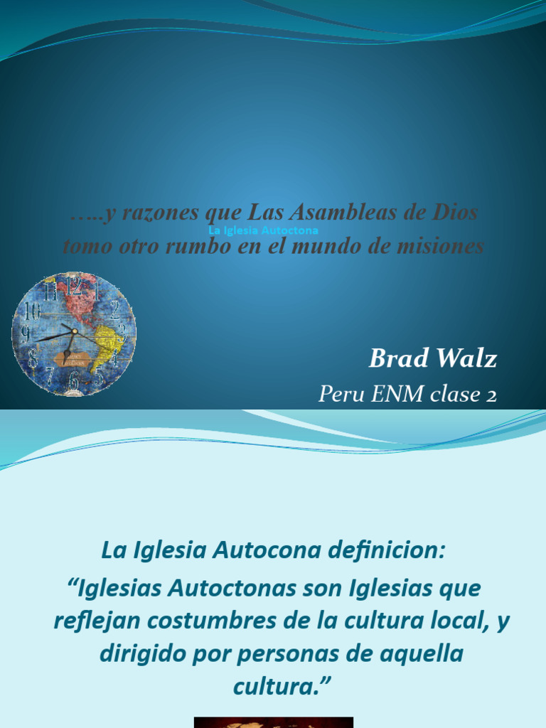 Peru 2024 2 La Iglesia Autoctona | PDF