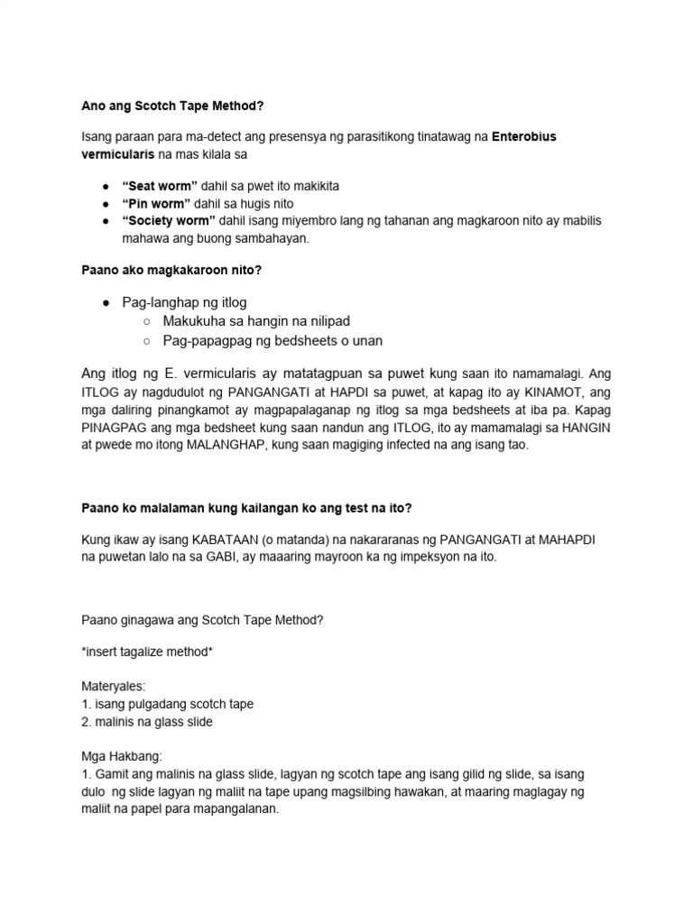 Scotch-Tape-Method | PDF