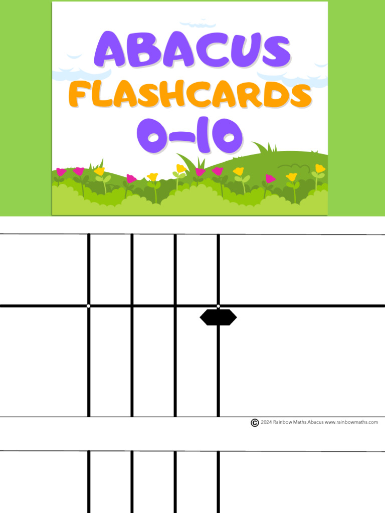 Abacus Flashcards 0 10 2 | PDF