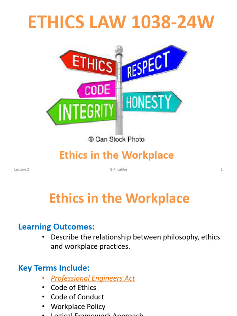 Workplace Ethics and Conduct Guidelines | PDF | Integrity | Profession