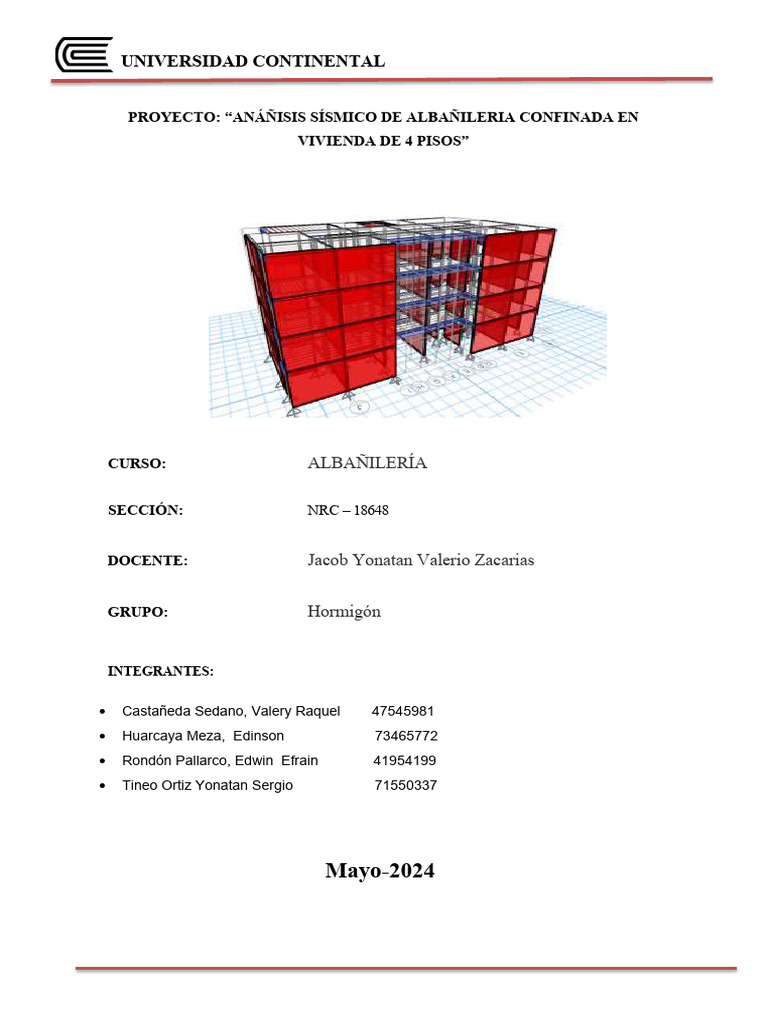Hormigon C2 Informe Final | PDF | Hormigón | Albañilería